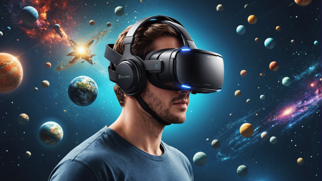 Plongez dans un Univers Virtuel Réaliste avec le Casque VR