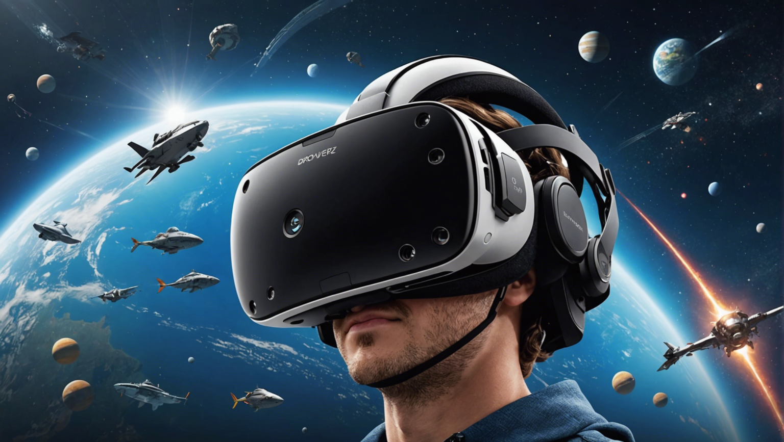 Plongez dans un Univers Virtuel Réaliste avec le Casque VR