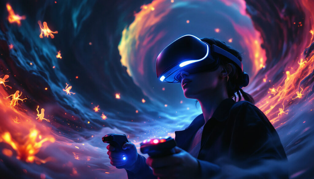Découverte de into black sur PlayStation VR2 : une métamorphose visuelle étonnante